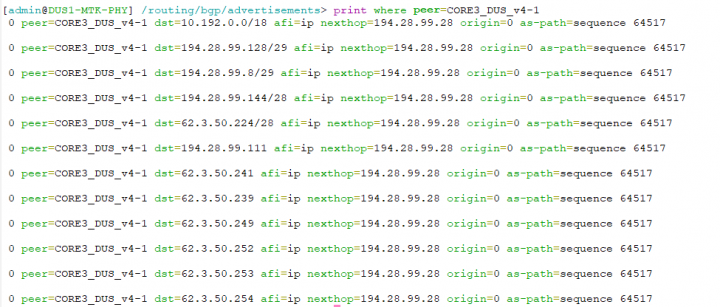 Bgp Mikrotik Router Os 7 Minimal Setup Configuration Servperso Systems Knowledge Base
